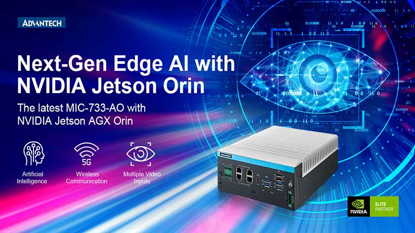 Advantech lancia il sistema di calcolo AI MIC-733 bas - 研华